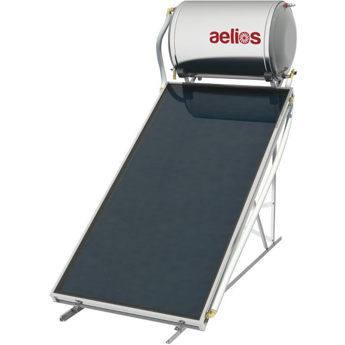 Nobel Aelios 160lt/2.0m² Glass CUS Επιλεκτικός Διπλής Ενέργειας ...